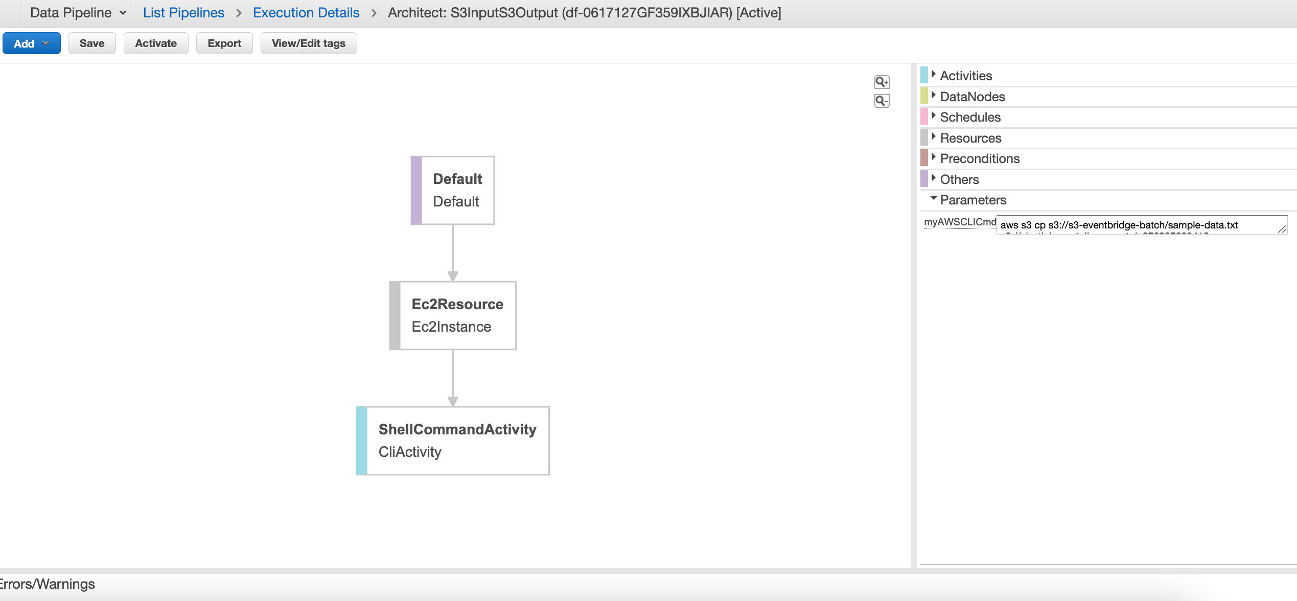 Using Aws Data Pipeline To Automate Movement Of Data Between Aws Services Ryan Nazareth